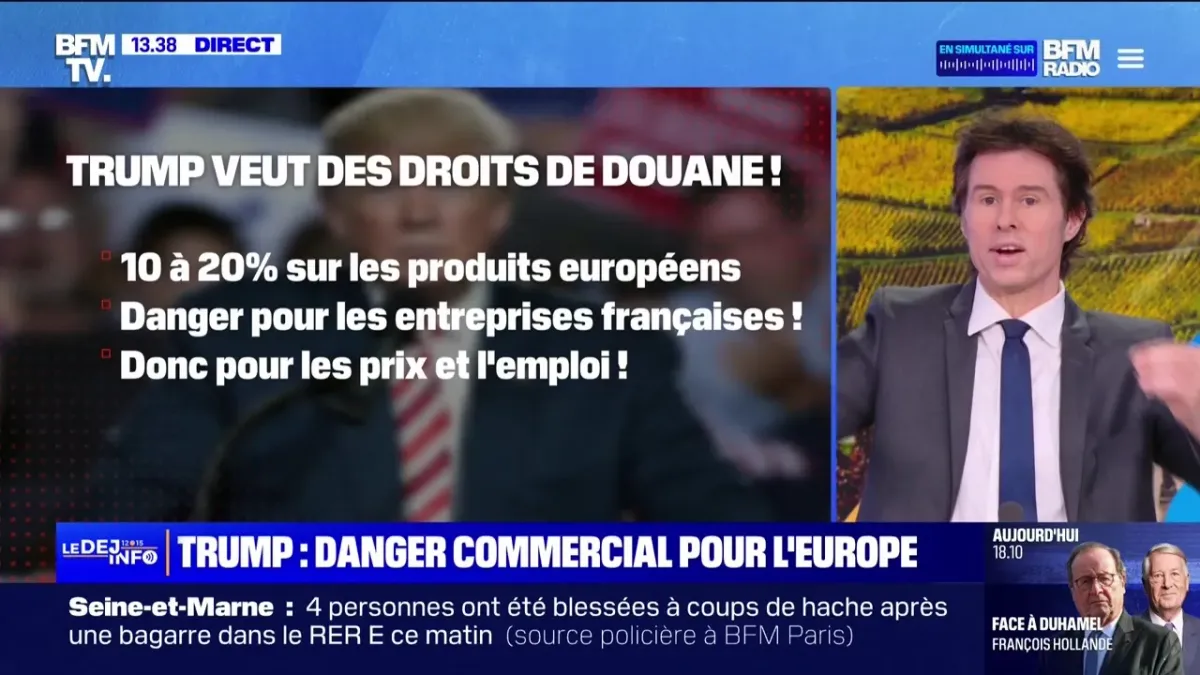 Trump : danger commercial pour l'Europe - 04/11
