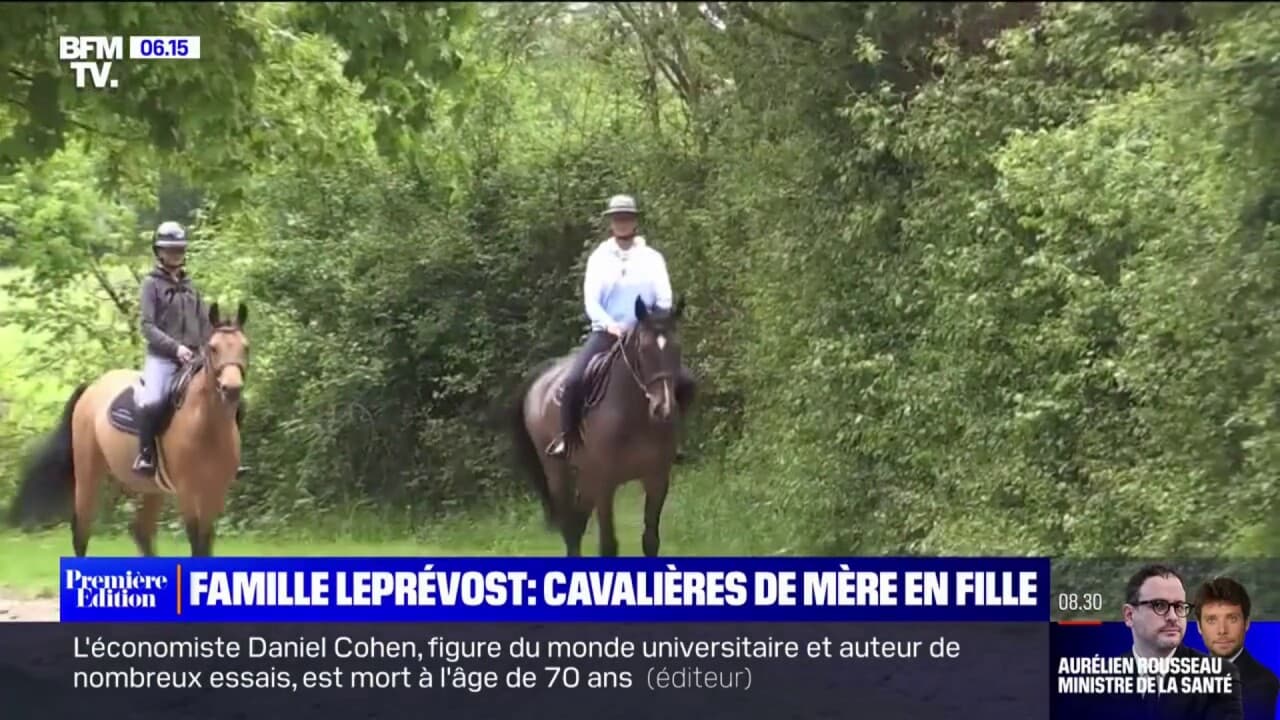 "Monter ensemble, c'est unique": Pénélope et Eden Leprévost, cavalières de mère en fille