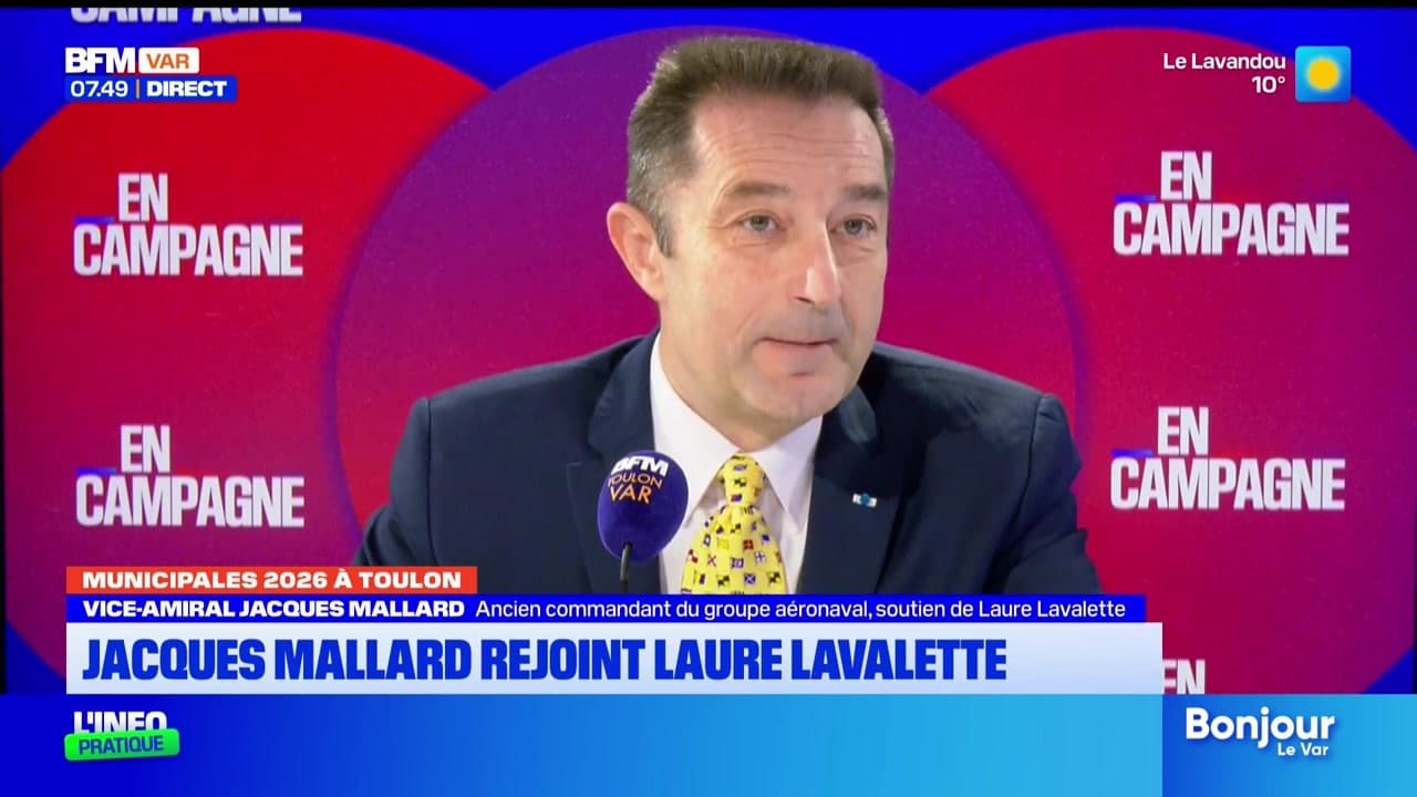 L'invité de Bonjour Var du mardi 3 février 2026 - Vice-amiral Jacques ...