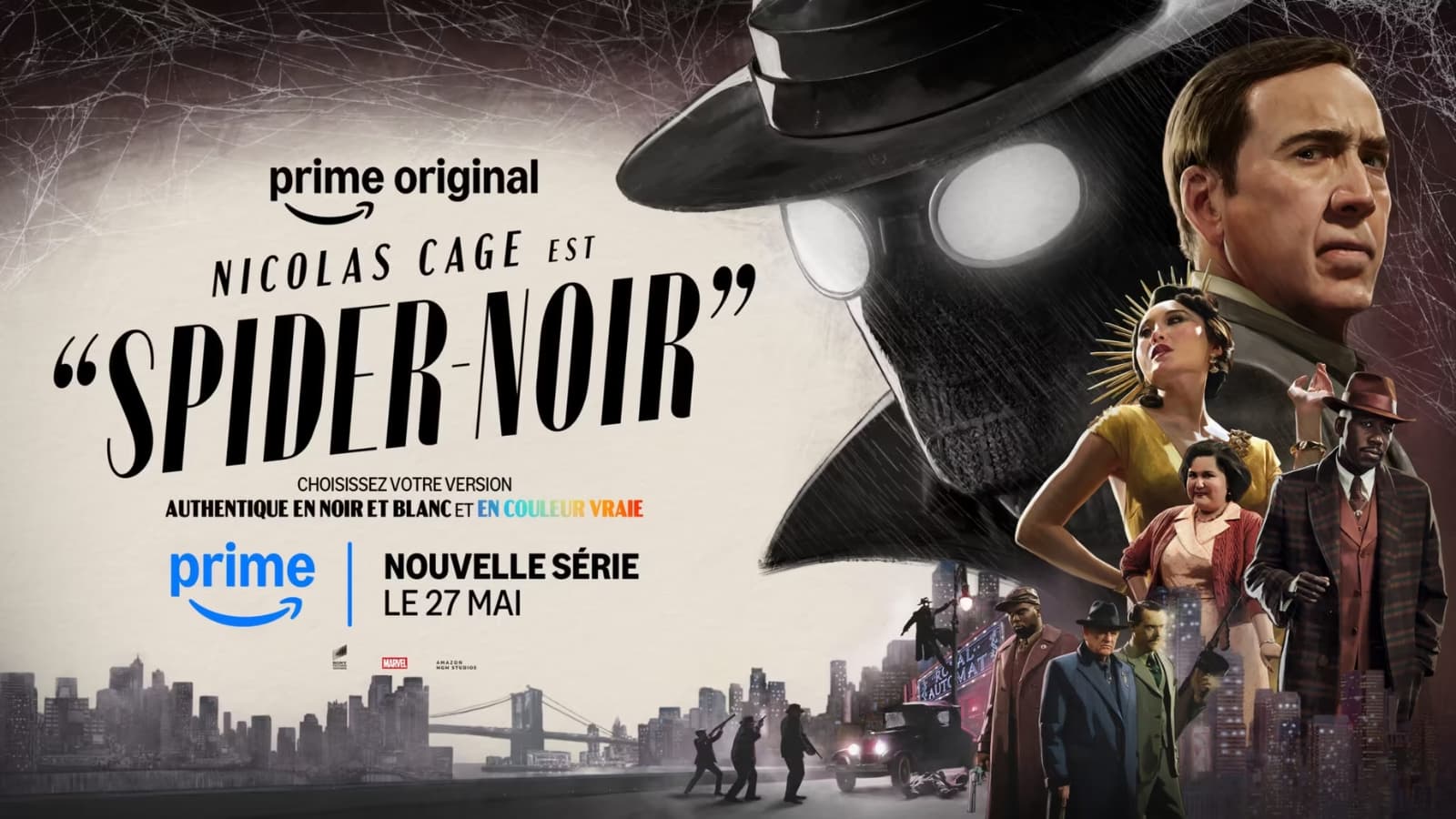 Spider-Noir : où et quand voir gratuitement cette série Prime Vidéo ...