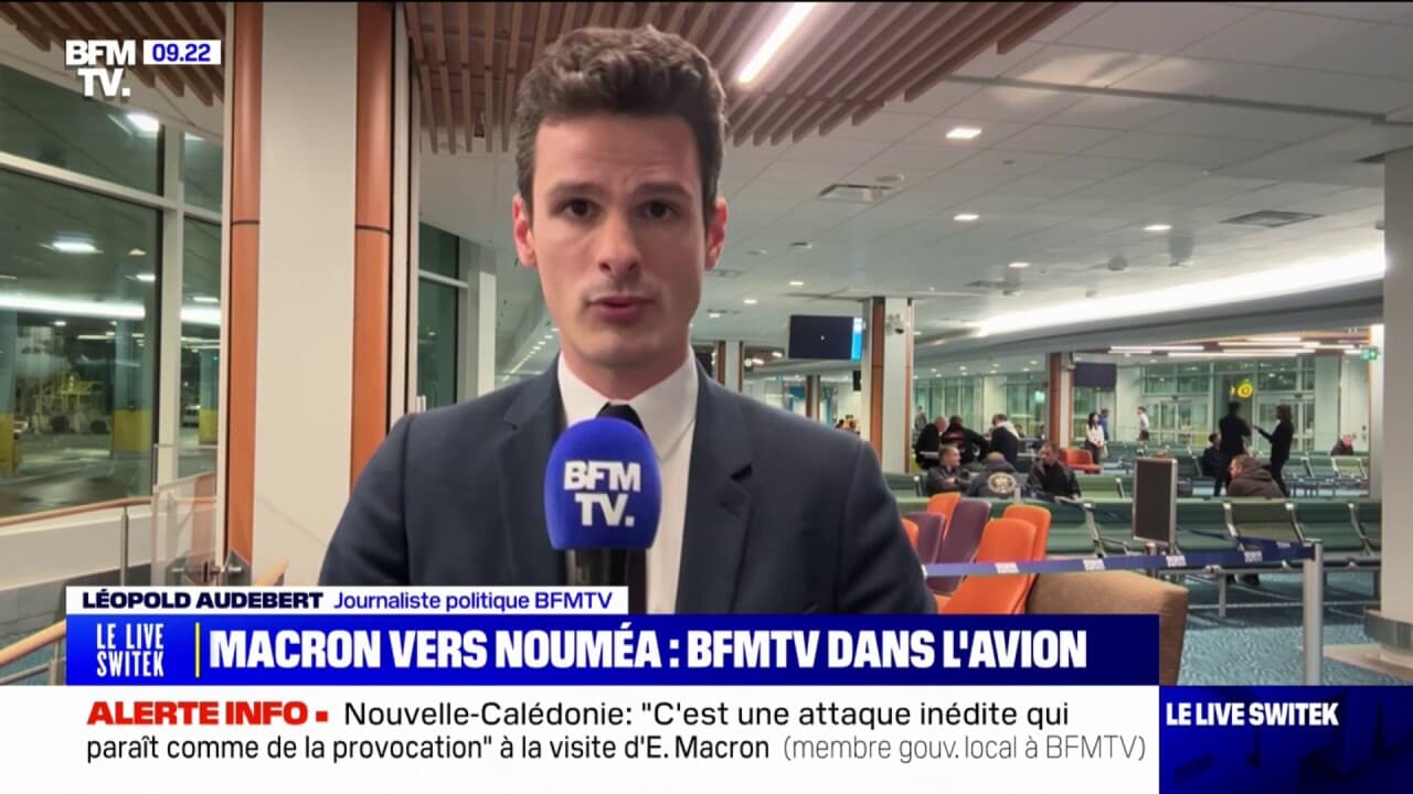 Emmanuel Macron en route pour la Nouvelle-Calédonie: BFMTV à bord de l ... Emmanuel Macron en route pour la Nouvelle-Calédonie: BFMTV à bord de l ...