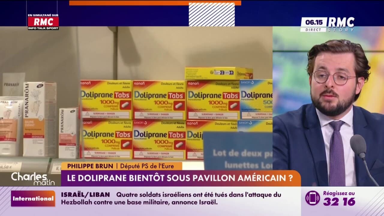 "Le doliprane est un acteur majeur de notre souveraineté sanitaire ...