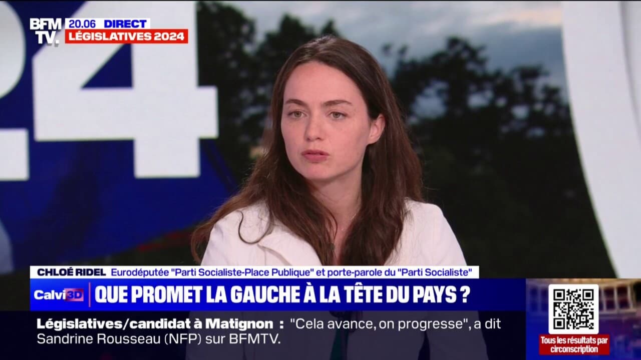 Chloé Ridel (PS): "Nous allons certes, former un gouvernement qui sera ...