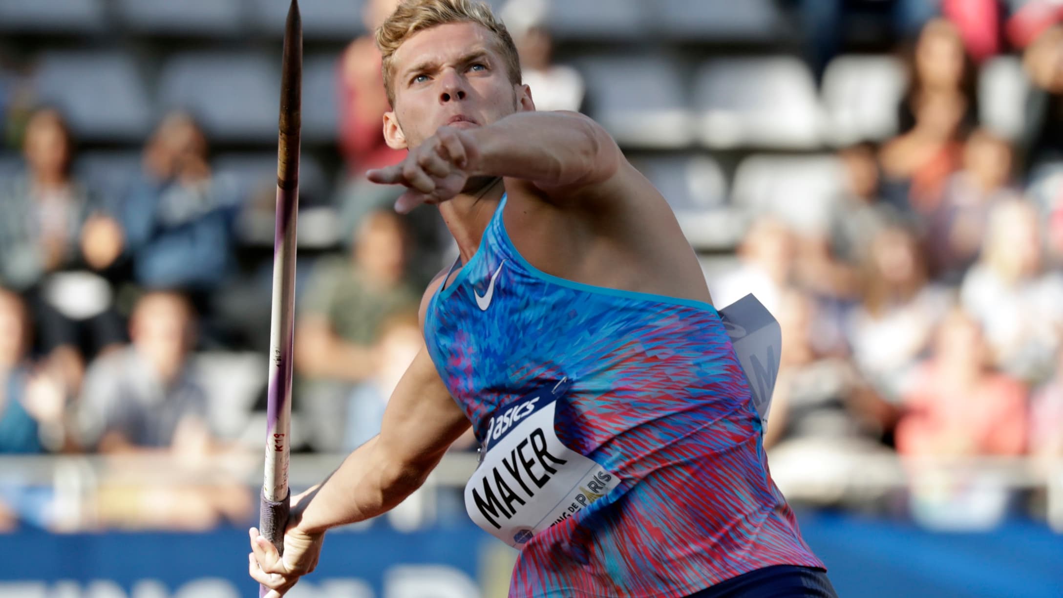 Décathlon: Kevin Mayer 4e après deux épreuves