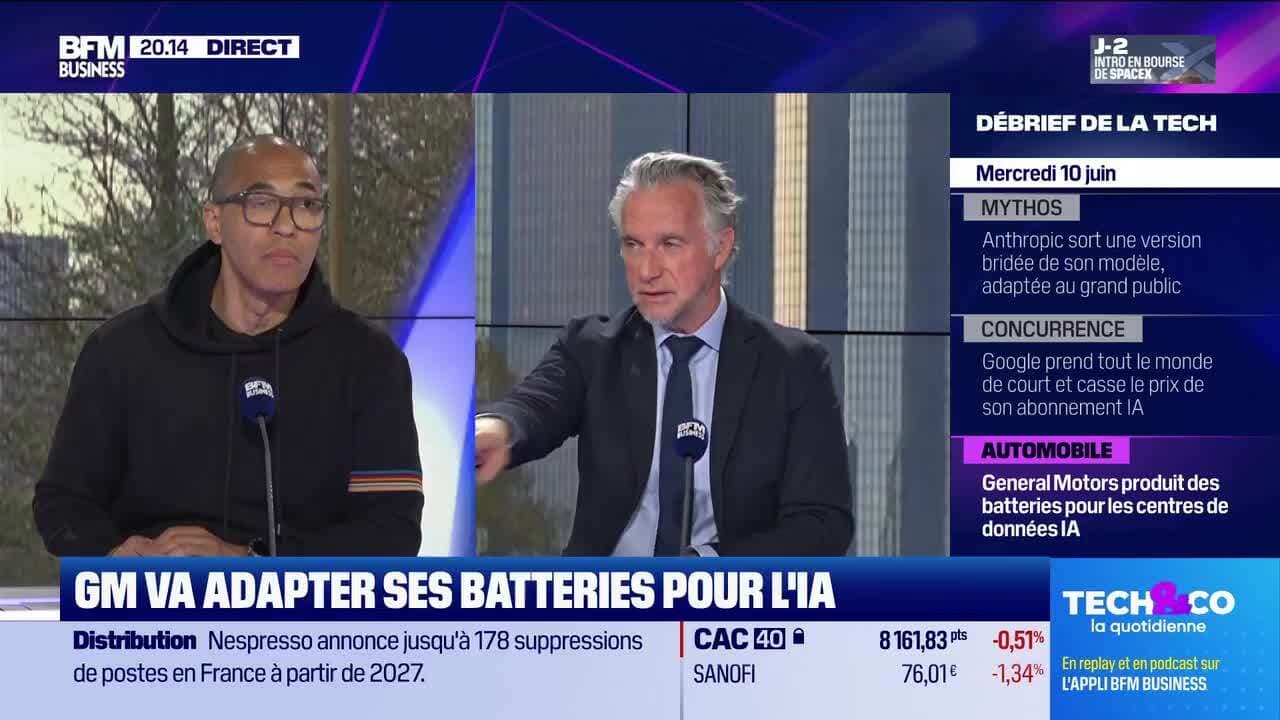 GM va adapter ses batteries pour l'IA
