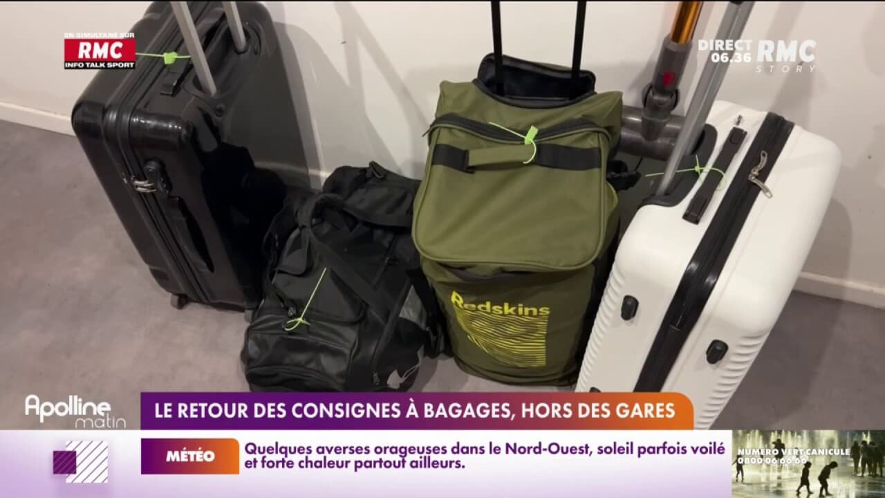 Le retour des consignes à bagages, hors des gares