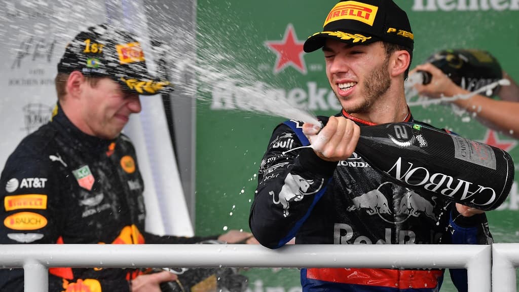 GP du Brésil: Gasly raconte son énorme émotion après son premier podium