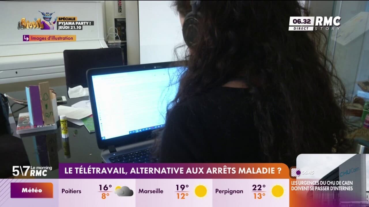 Le télétravail, alternative aux arrêts maladie