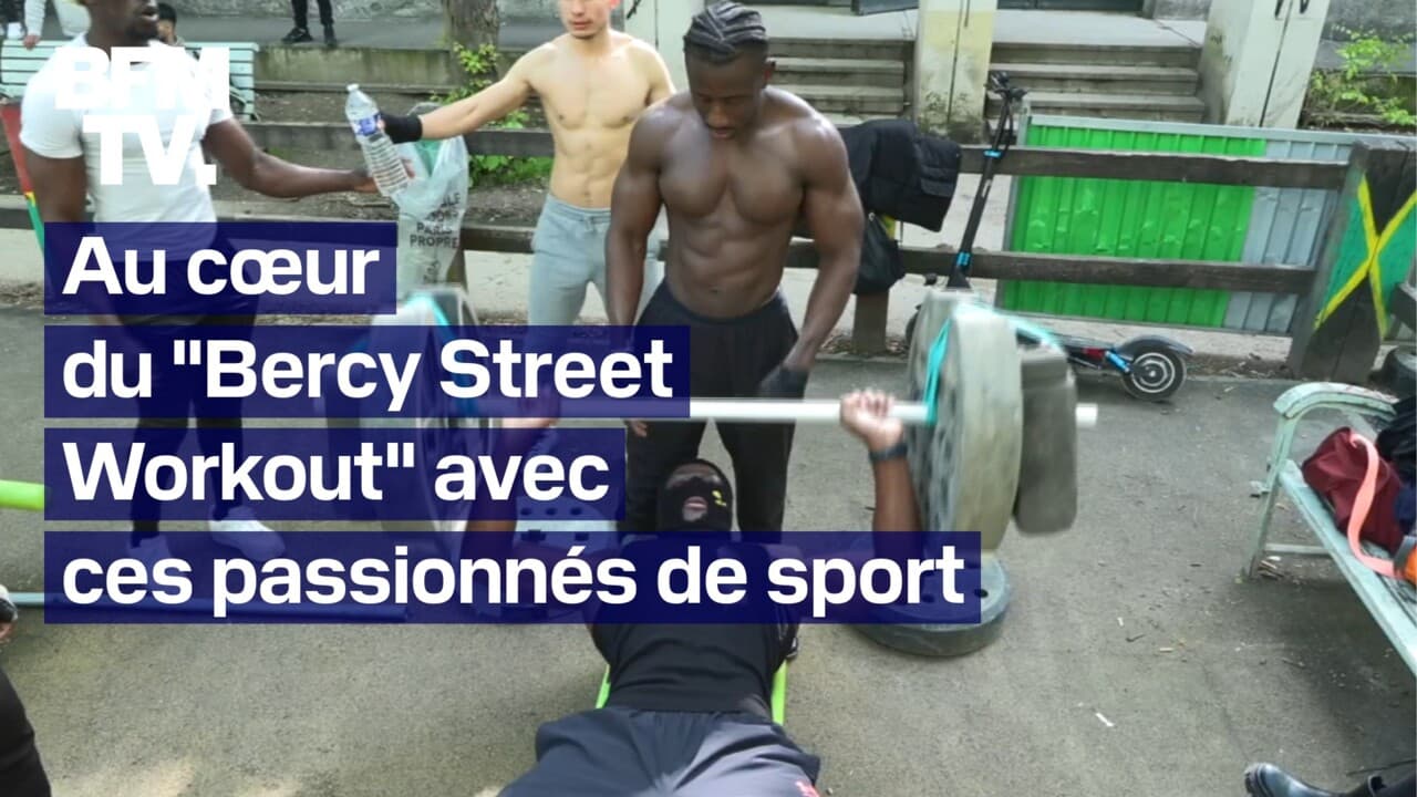 Le "Bercy Street Workout", le repaire des passionnés de musculation en ...