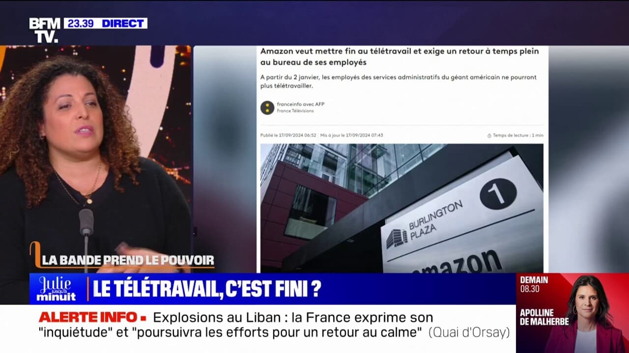 LA BANDE PREND LE POUVOIR - Est-ce la fin du télétravail?