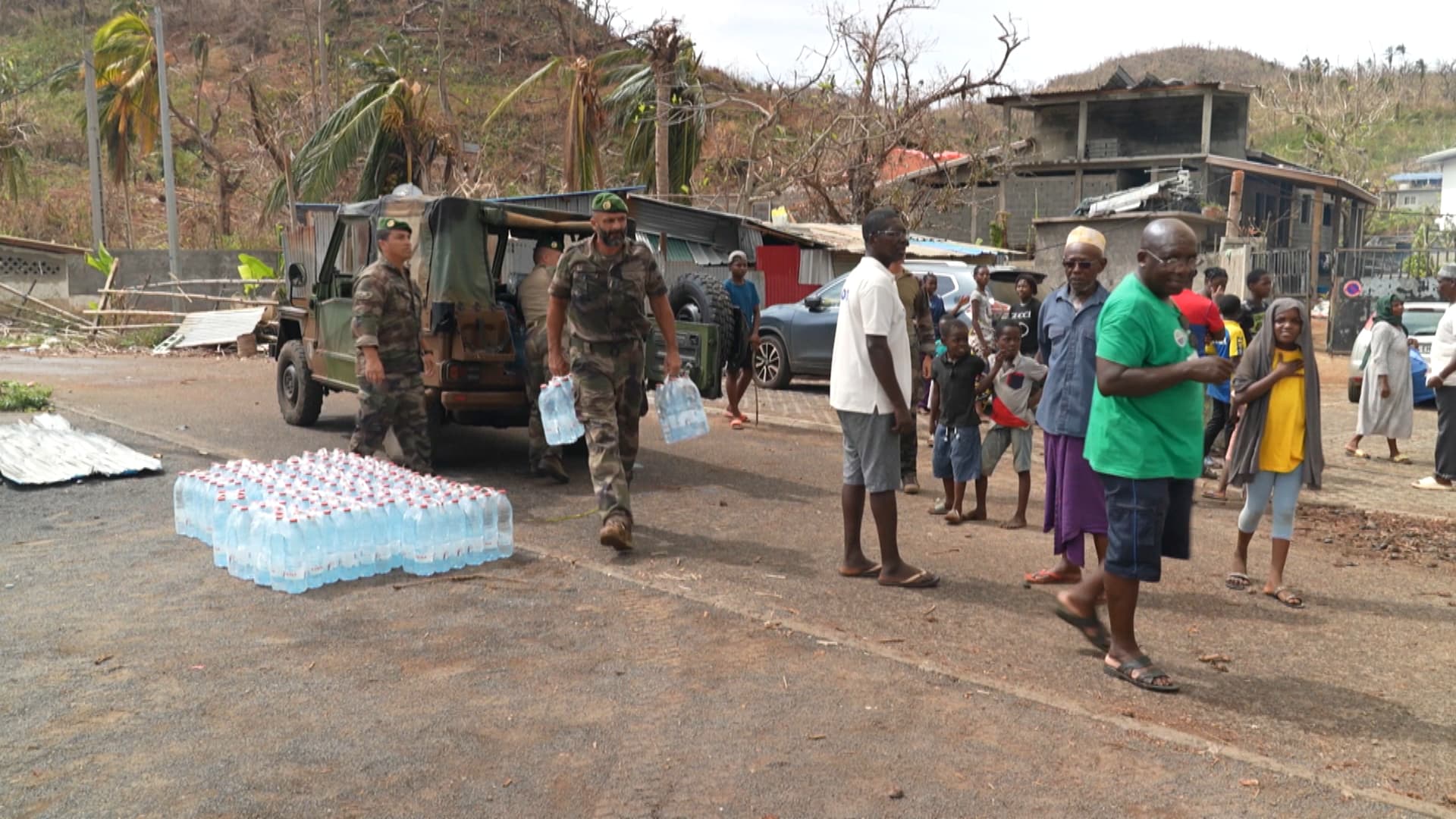 Cyclone Chido à Mayotte: la Légion étrangère mobilisée pour apporter de ...