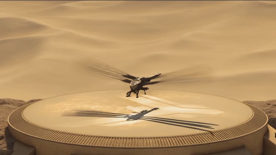 Grâce à Flight Simulator, vous pouvez désormais survoler la planète Dune