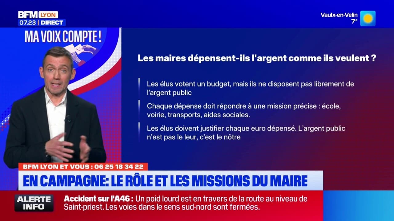 BFM Lyon et Vous: le rôle et les missions d'un maire