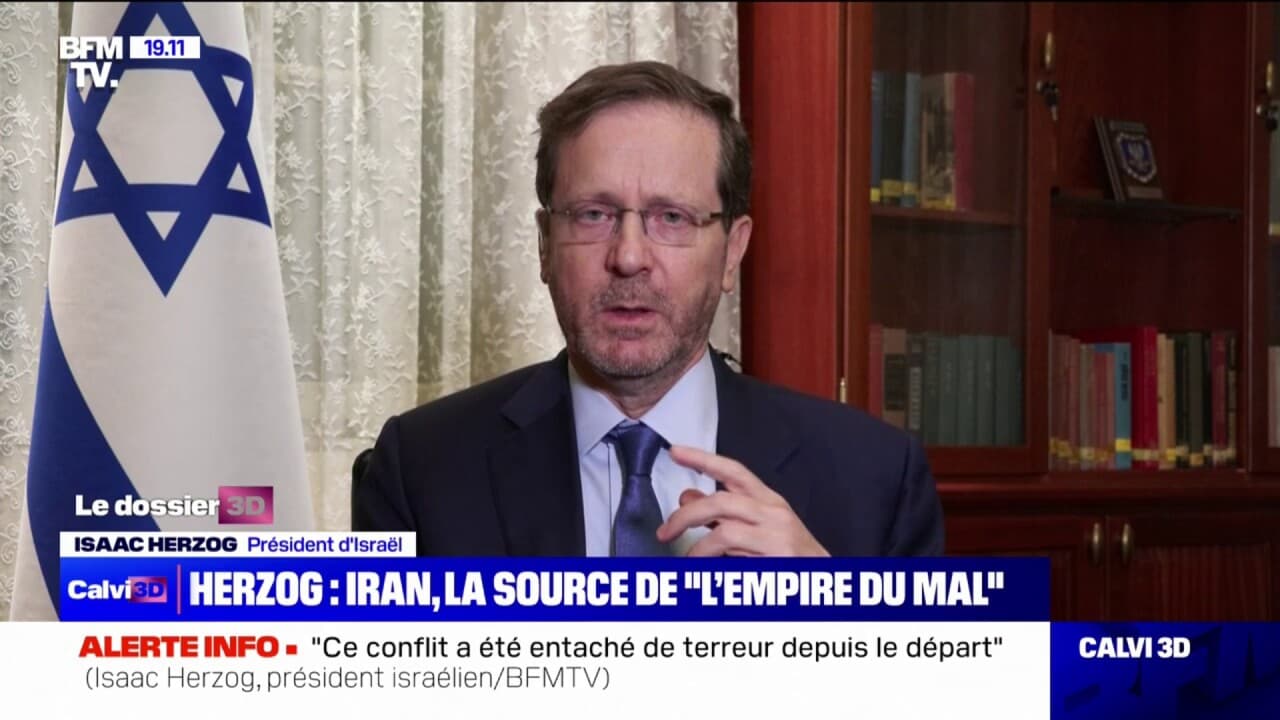 Isaac Herzog (président d'Israël): "La bande de Gaza est une plateforme ...