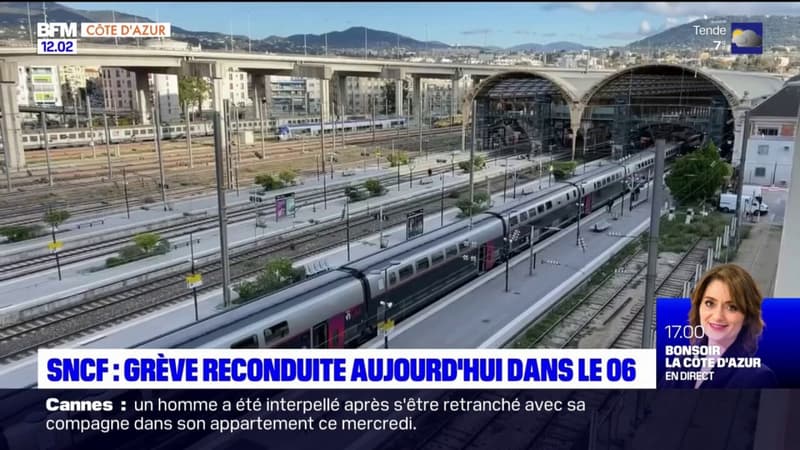 Alpes-Maritimes: la grève à la SNCF se prolonge, des perturbations ... Alpes-Maritimes: la grève à la SNCF se prolonge, des perturbations ...