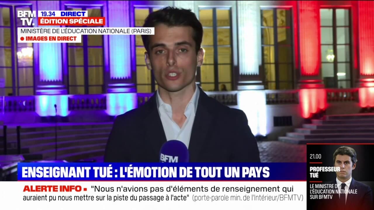 Attaque au couteau à Arras: le ministre de l'Éducation nationale ... Attaque au couteau à Arras: le ministre de l'Éducation nationale ...
