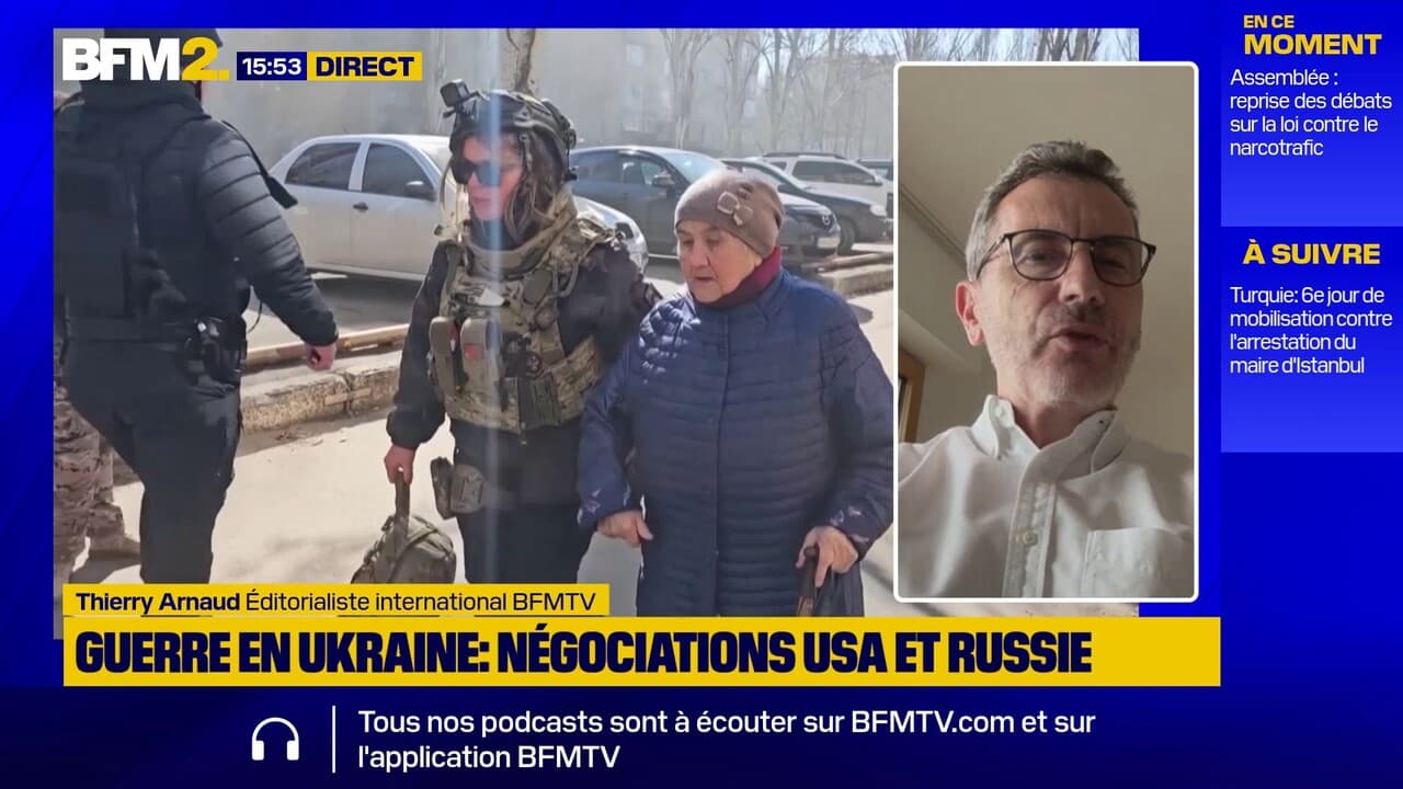 Guerre en Ukraine: nouvelles négociations entre États-Unis et Russie ...