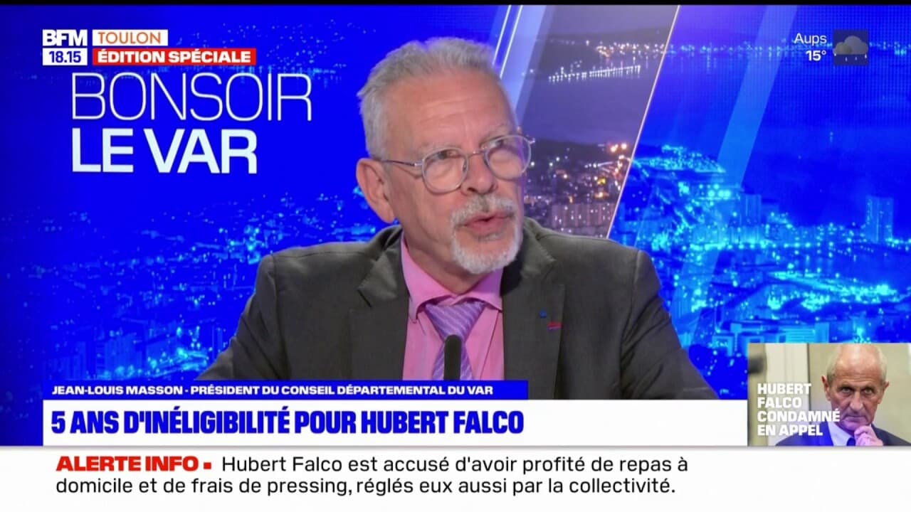 Condamnation d'Hubert Falco: pour Jean-Louis Masson, président du ...