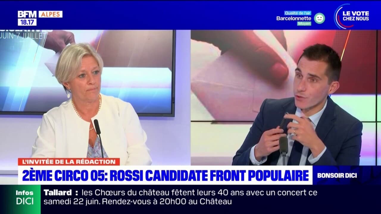 "Tout le monde est uni, derrière ma candidature", assure Valérie Rossi, candidate du Nouveau ...