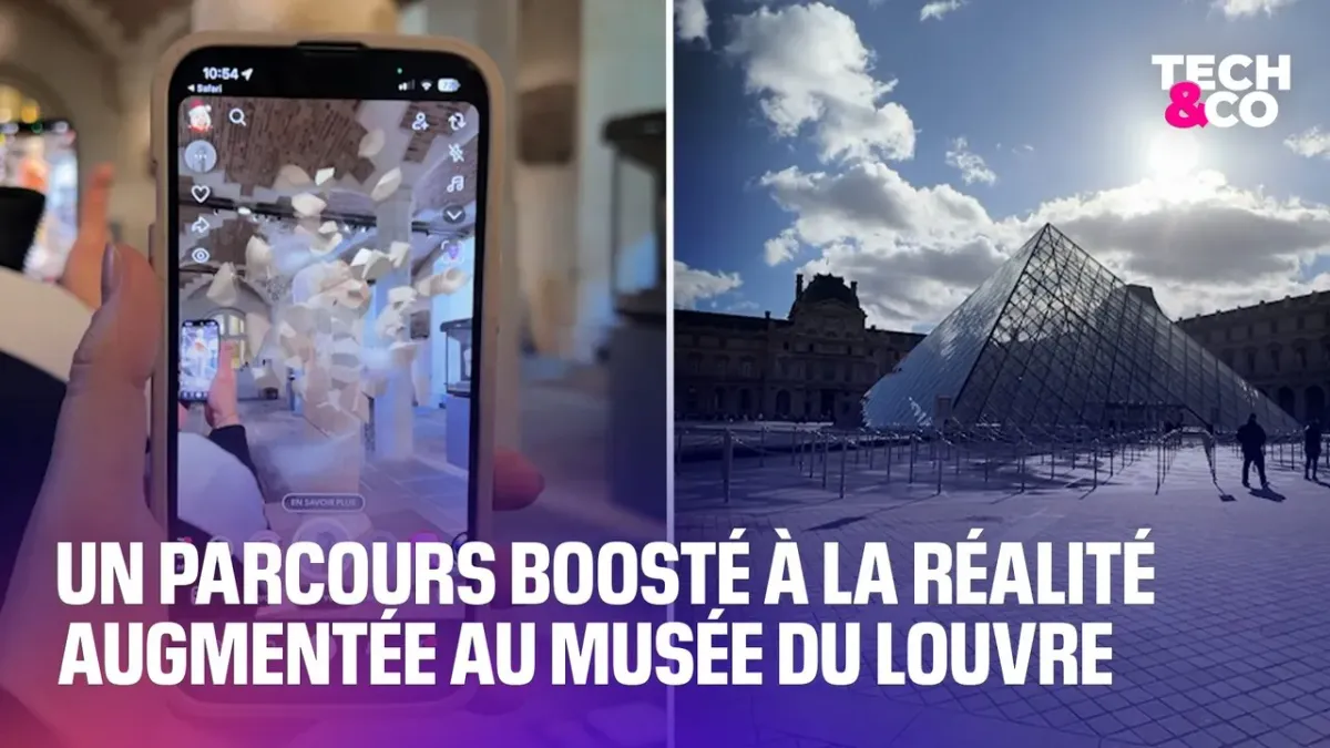 Le Louvre propose un parcours gratuit et interactif boosté à la réalité ...