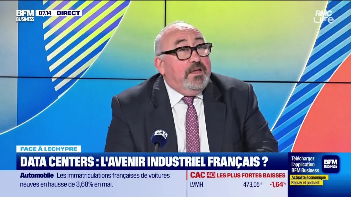 Emmanuel Lechypre face à Raphaël Legendre : Data centers, l'avenir ...