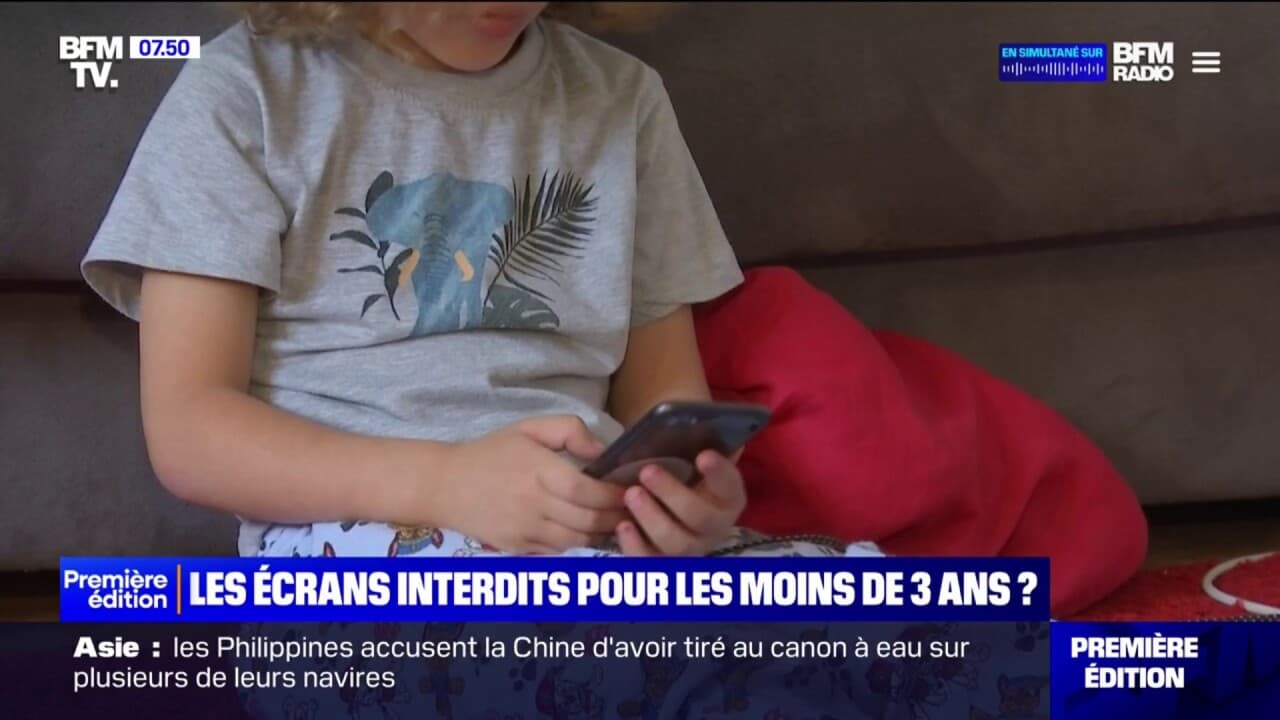 Pas d'écran avant 3 ans, pas de portable avant 11 ans... Les ...
