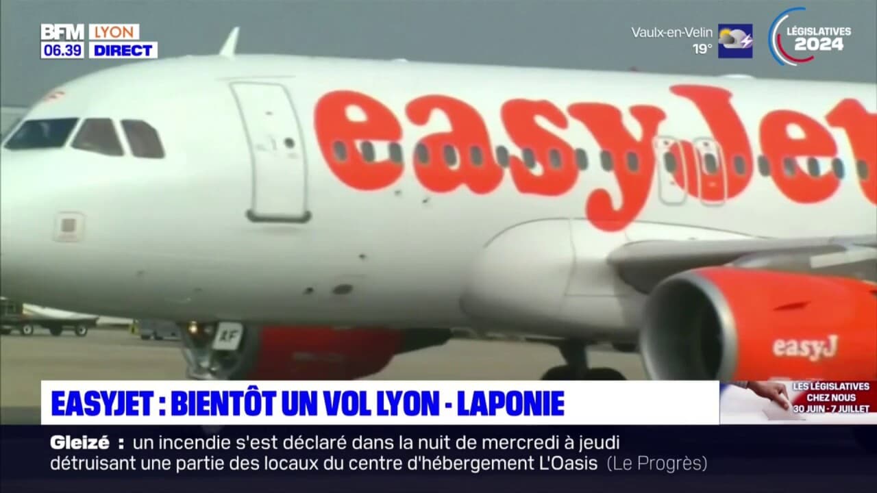 Easyjet ouvre une ligne internationale entre Lyon et la Laponie