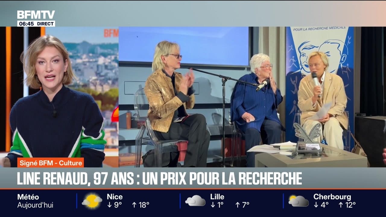 Line Renaud, 97 ans : un prix pour la recherche - 18/11