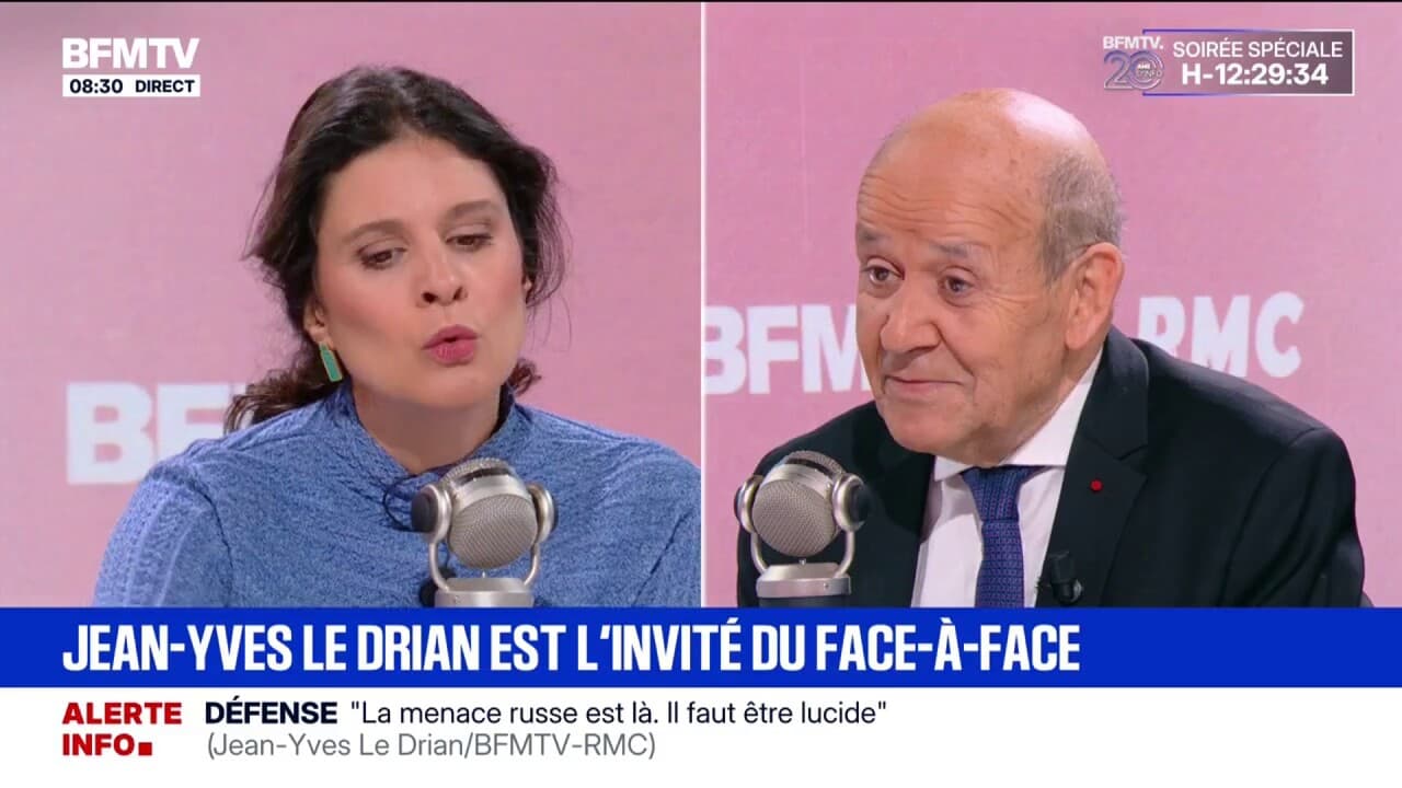 Menace russe: "Il ne faut pas avoir peur, il faut être déterminés ...
