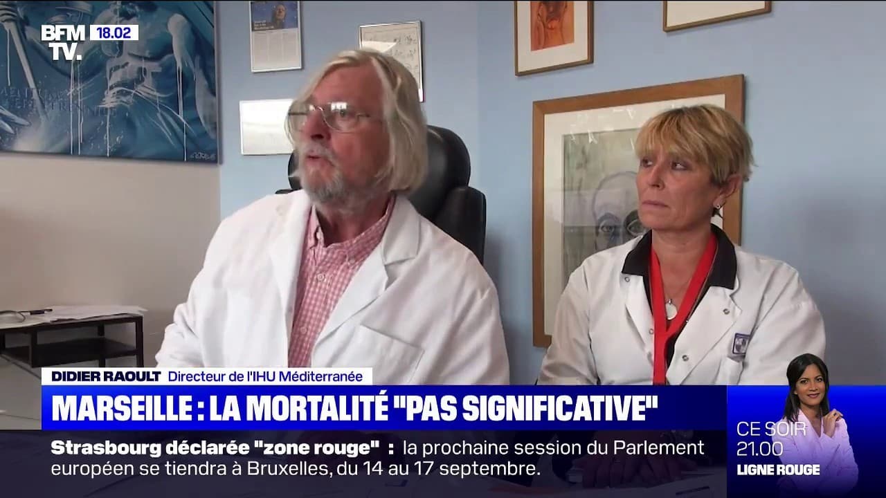 Didier Raoult: "Il n'y a pas eu plus de morts à Marseille en 2020, pour ...