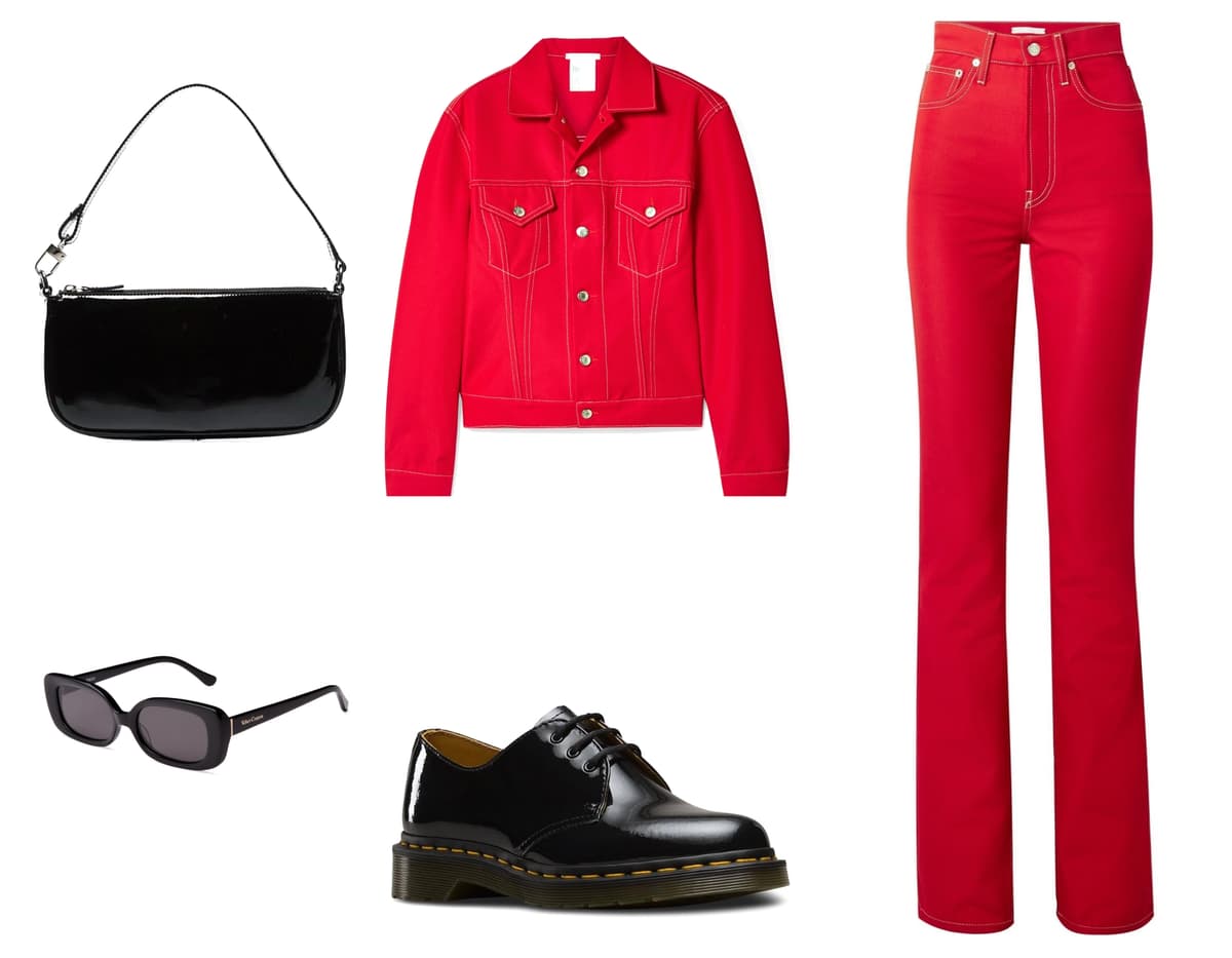 Le look à copier de la semaine: l'ensemble rouge de Kendall Jenner