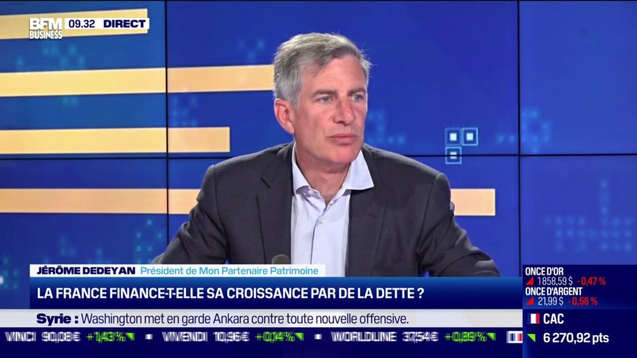 La France finance-t-elle sa croissance par de la dette