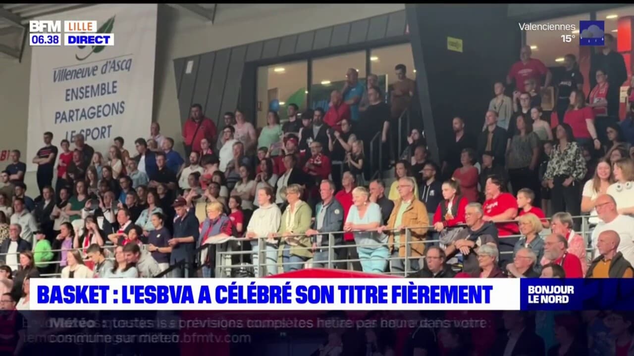 Basket: l'ESBVA a célébré son titre