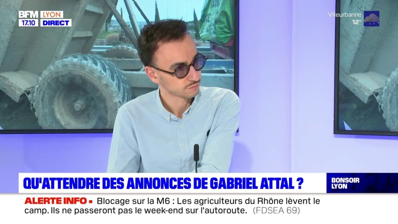 Rhône: qu'attendre des annonces de Gabriel Attal face à la colère des ...