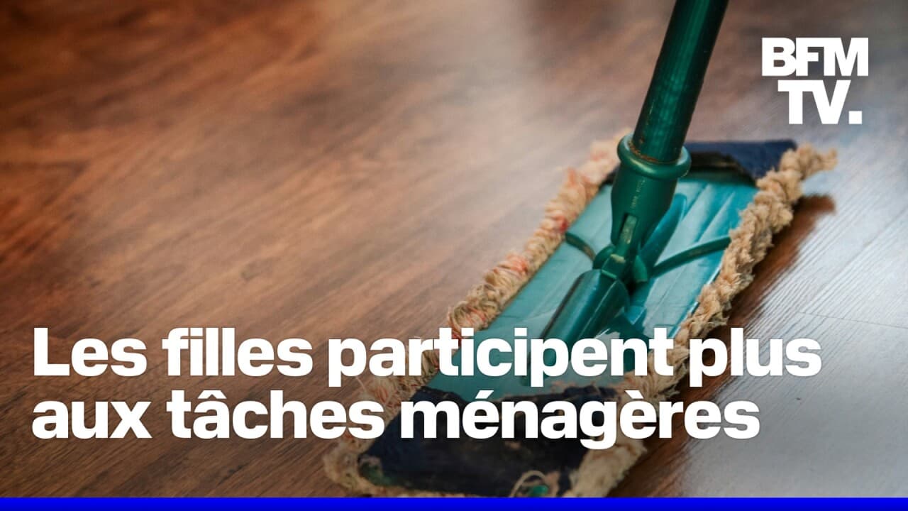 Selon une étude, les filles participent plus aux tâches ménagères que ...