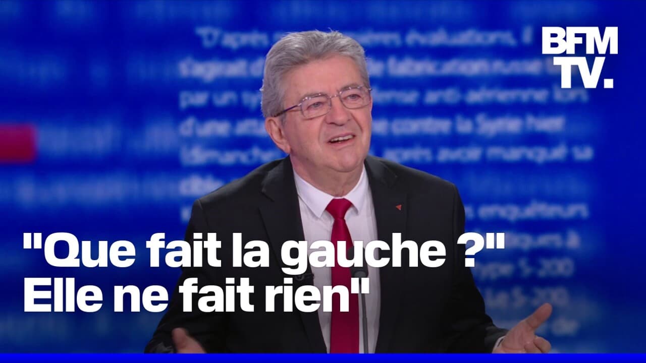 Donald Trump, Europe, islamophobie… Jean-Luc Mélenchon est invité face ...