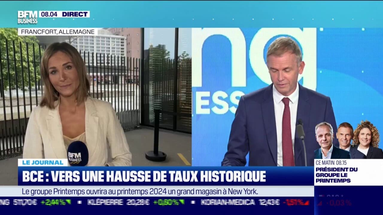 BCE: vers une hausse de taux historique