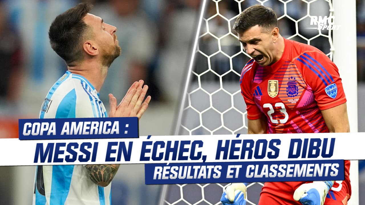 Copa America : Messi loupe son tir au but, Martinez sauve l'Albiceleste