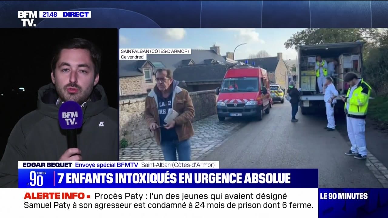 7 enfants intoxiqués en urgence absolue - 08/12