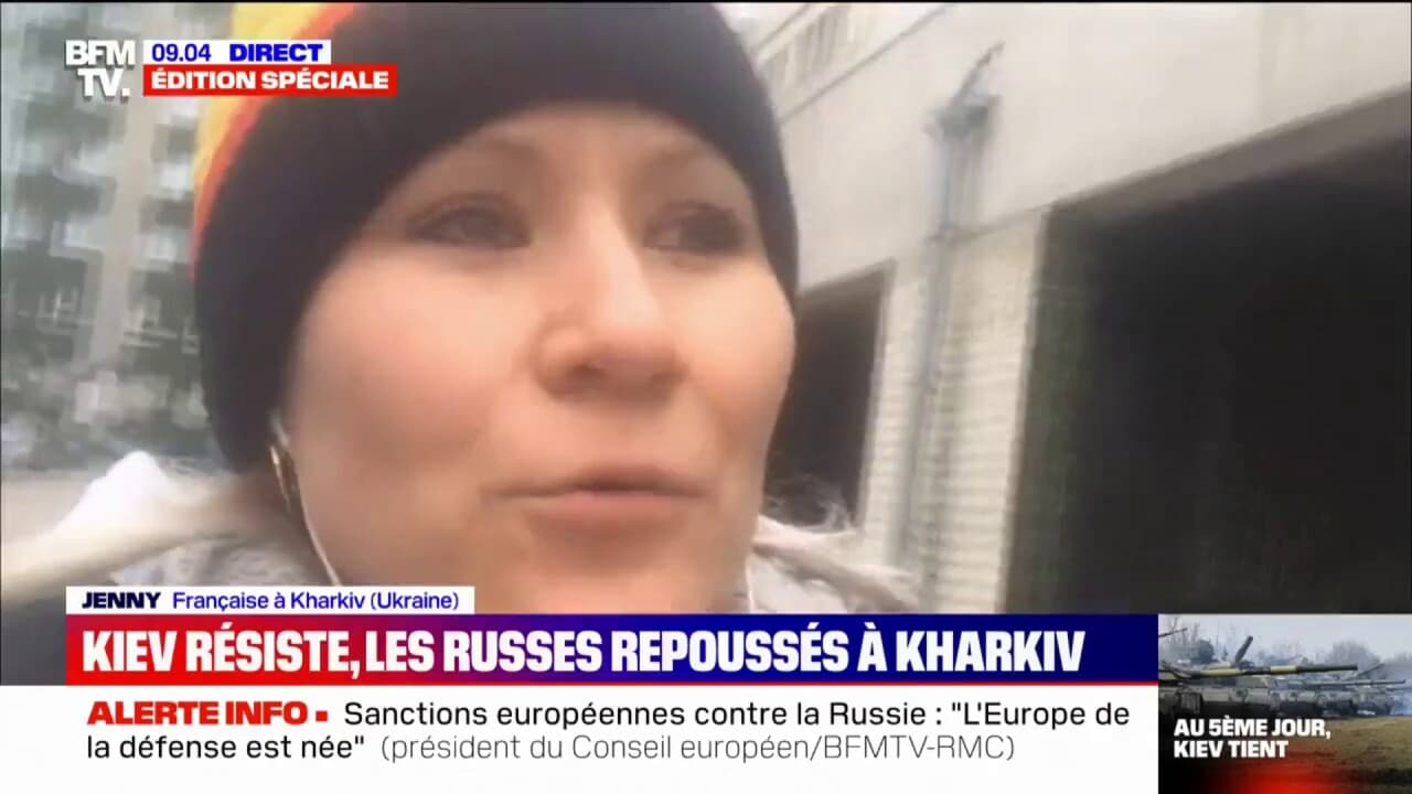 Guerre en Ukraine: une habitante de Kharkiv indique que la ville est ... Guerre en Ukraine: une habitante de Kharkiv indique que la ville est ...