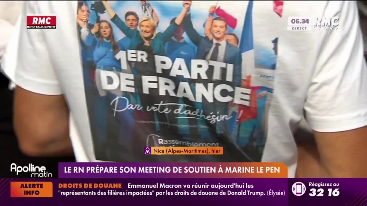 "Passer à autre chose" : le RN prépare son meeting de soutien à Marine ...
