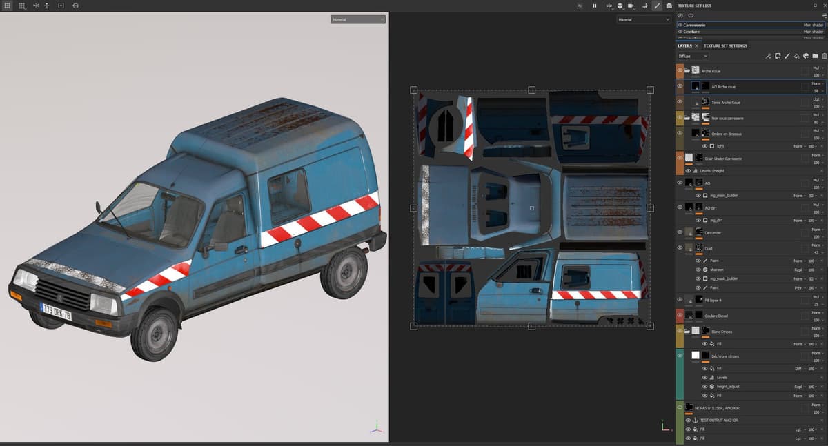 "L'icône de nos campagnes": comment un passionné a intégré le Citroën C15 à un célèbre jeu de course