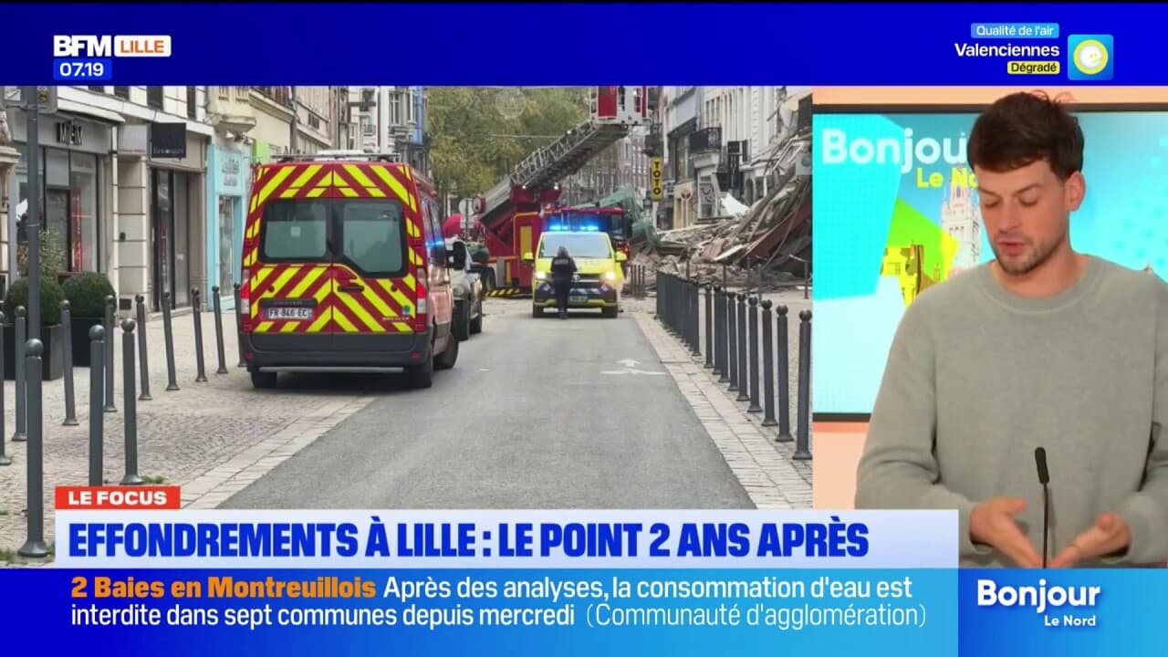 Lille: le point deux ans après l'effondrement de deux immeubles