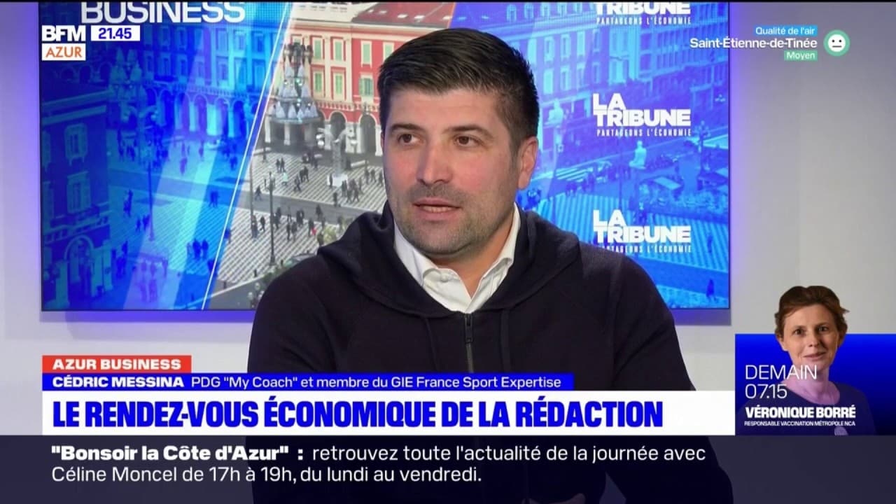Azur Business du 30/11 avec Cédric Messina, PDG de "My Coach"