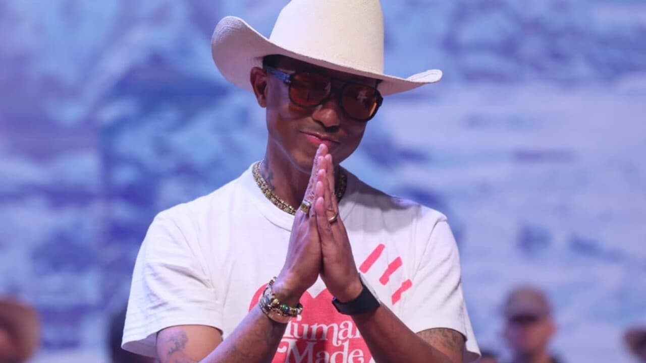 Ambiance western et cow-boys sophistiqués, Pharrell Williams marque les ... Ambiance western et cow-boys sophistiqués, Pharrell Williams marque les ...