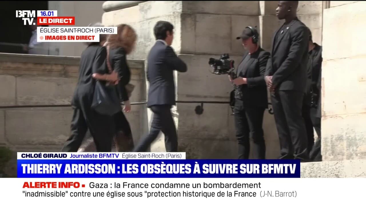 Obsèques de Thierry Ardisson: les premiers invités arrivent à l'église ...