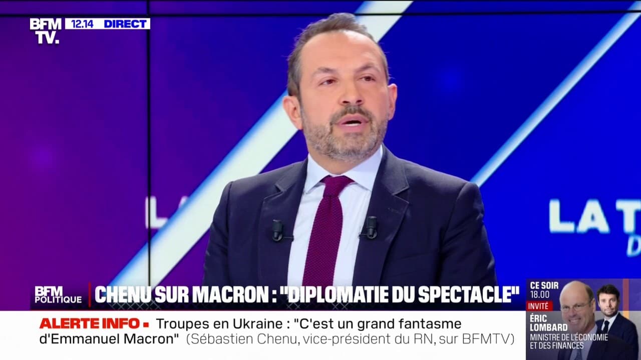 Sébastien Chenu: "Ce n'est pas dans notre intérêt de voir l'Ukraine ...