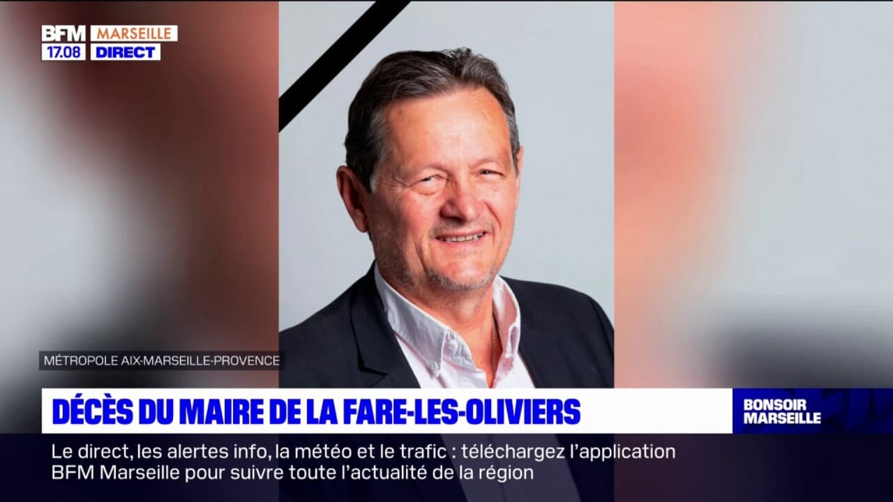 Bouches-du-Rhône: Olivier Guirou, maire de La Fare-les-Oliviers, est ...
