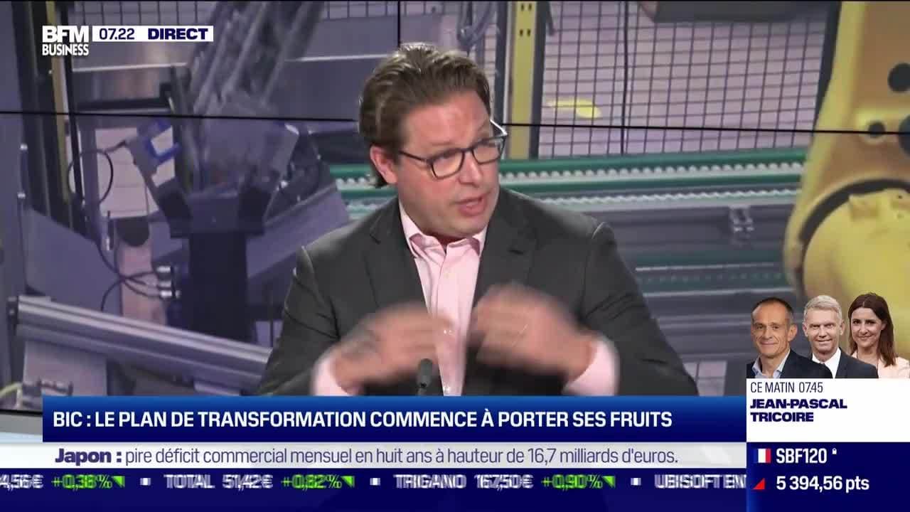 Gonzalve Bich (BIC) : Malgré la hausse des matières premières, Bic ...