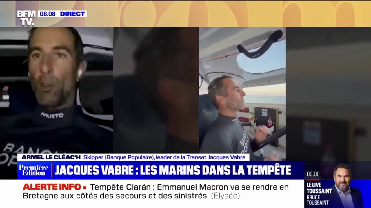 "On a l'impression qu'on danse": Armel Le Cléac'h, participant de la ...